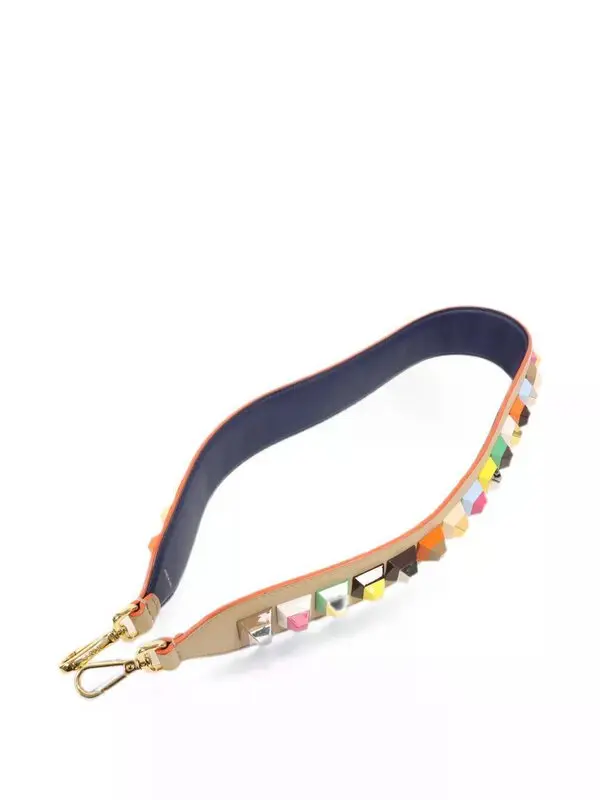 Fendi Strap You Studded Shoulder Strap