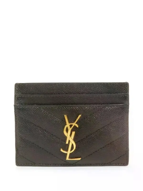 Saint Laurent Cassandre Matelasse Card Case