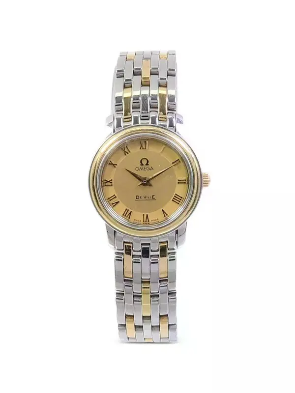 Omega De Ville Prestige Two Tone Watch - Gold