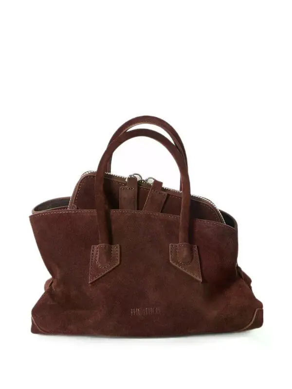 Attico Mini La Passeggiata Suede Tote Bag