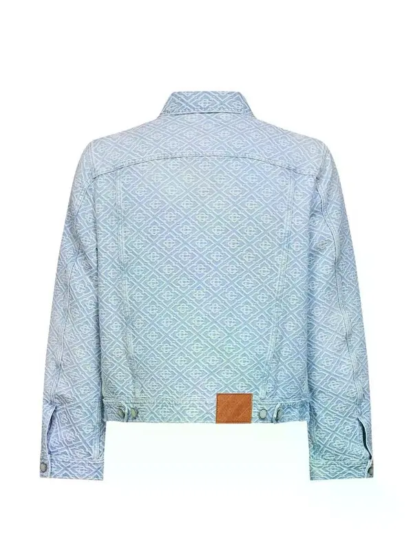 Casablanca Monogram-jacquard Denim Jacket
