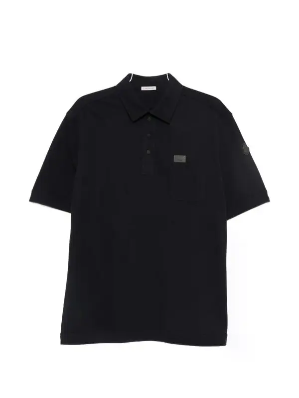 Moncler Logo-patch Chest-pocket Polo Shirt