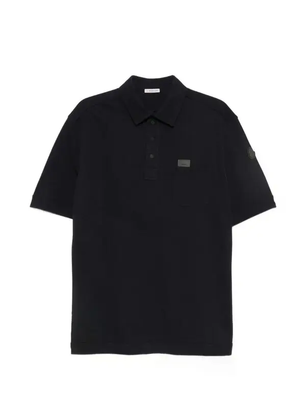 Moncler Logo-patch Chest-pocket Polo Shirt
