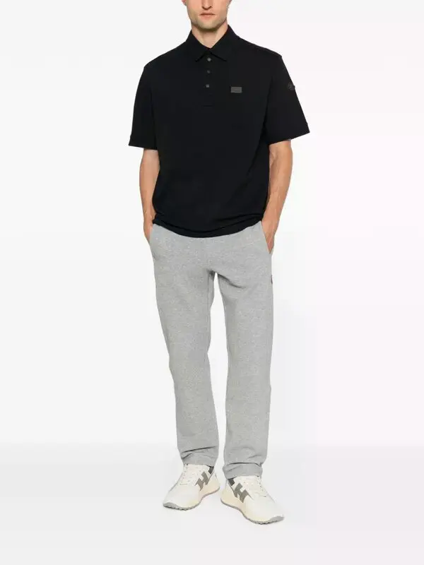 Moncler Logo-patch Chest-pocket Polo Shirt