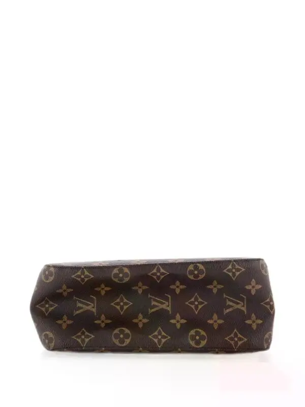 LOUIS VUITTON Monogram Canvas Mm Satchel Handbag - Brown