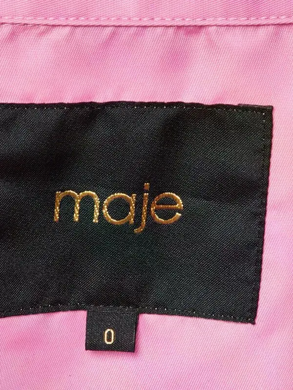 Maje Oversized Windbreaker Shirt
