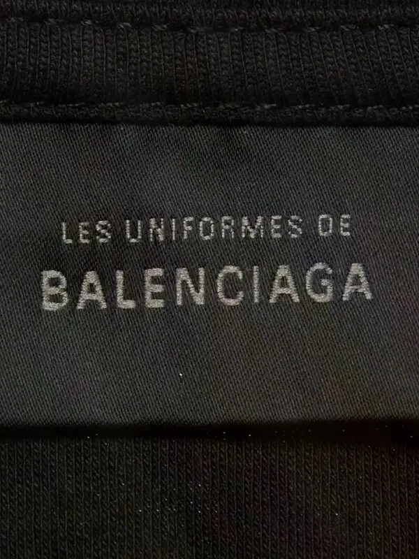 Balenciaga Crew-neck Half-sleeve T-shirt