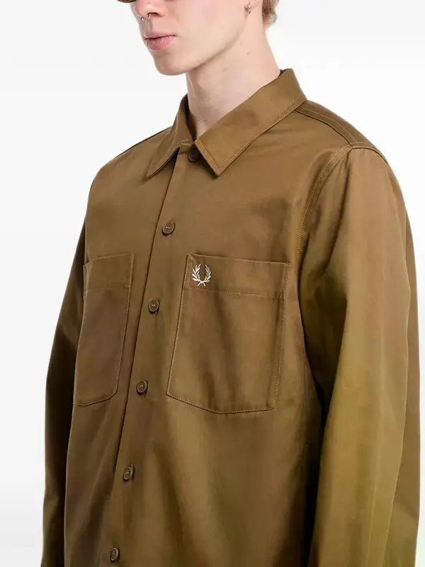 Fred Perry Twill Overshirt Jacket