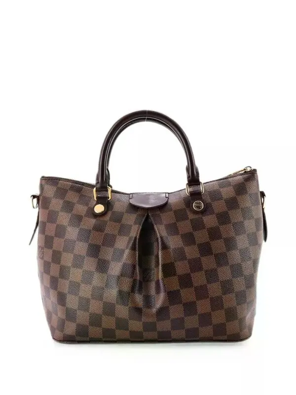 LOUIS VUITTON Siena Handbag Damier Pm Satchel