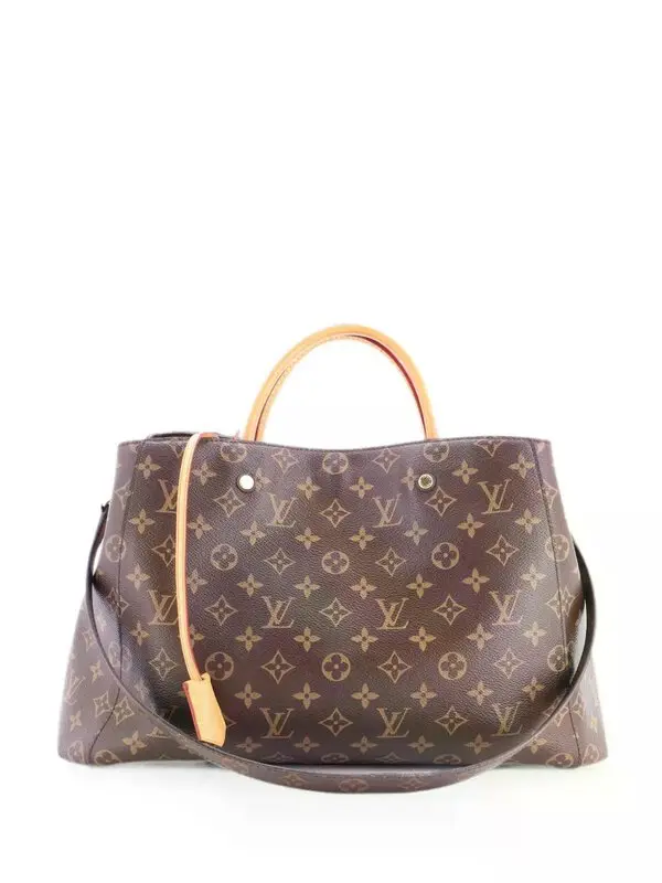 LOUIS VUITTON Montaigne Monogram Canvas Gm Tote Bag