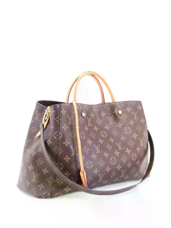 LOUIS VUITTON Montaigne Monogram Canvas Gm Tote Bag