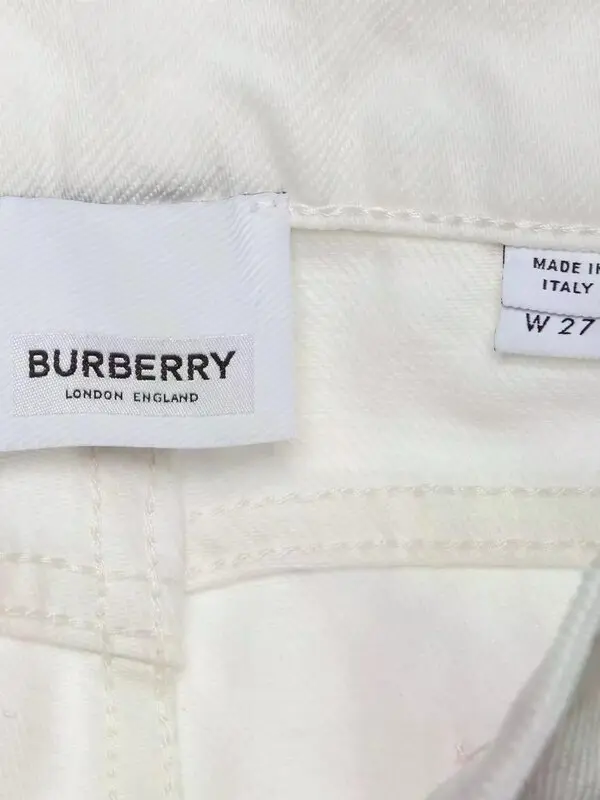 Burberry Belted Stripe Detail Jeans