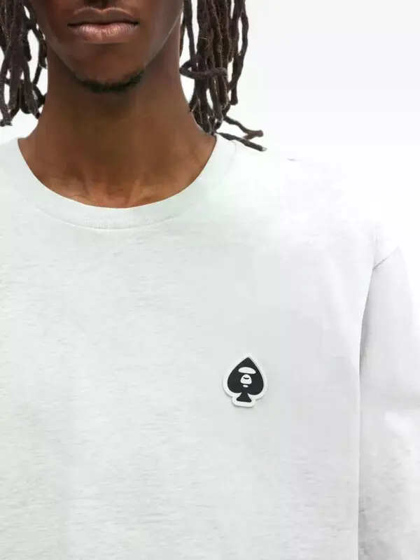 AAPE BY *A BATHING APE Logo-patch T-shirt