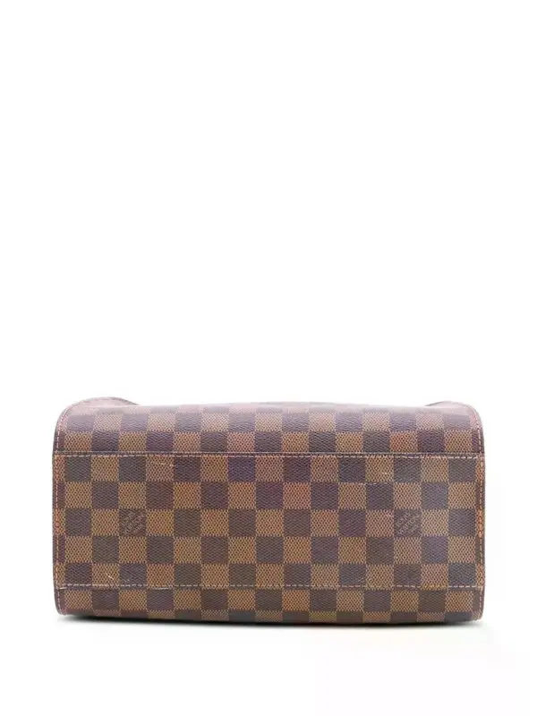 LOUIS VUITTON Triana Damier Satchel - Brown