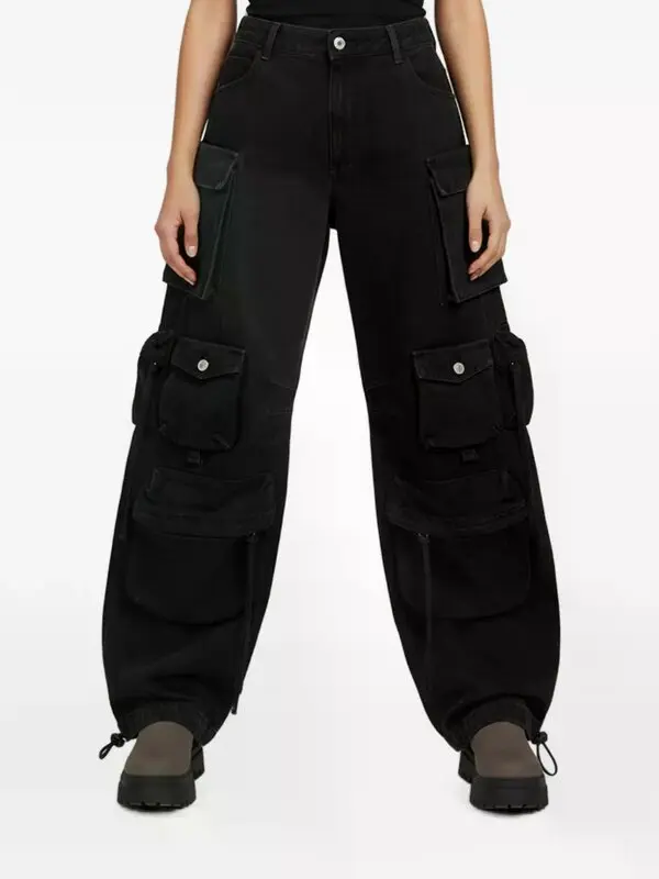 Attico Multi-pocket Cargo Jeans