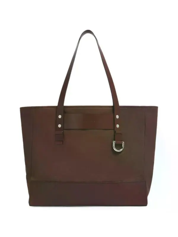 Marni Leather-trim Canvas Tote Bag