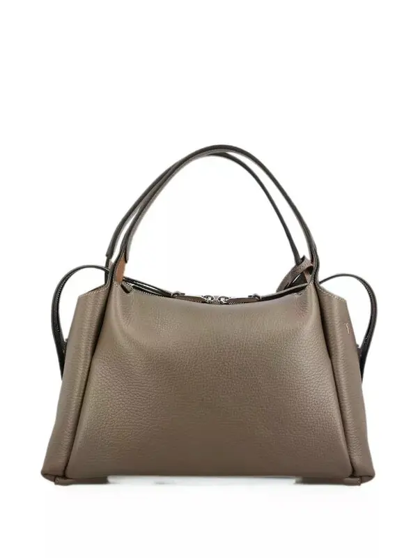 TOD'S T Timeless Pebbled Shoulder