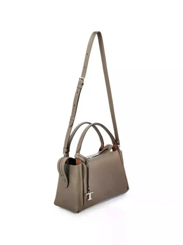 TOD'S T Timeless Pebbled Shoulder
