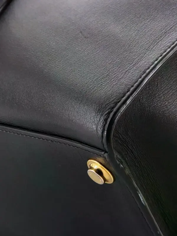 LOUIS VUITTON City Steamer Handbag Leather Pm Satchel