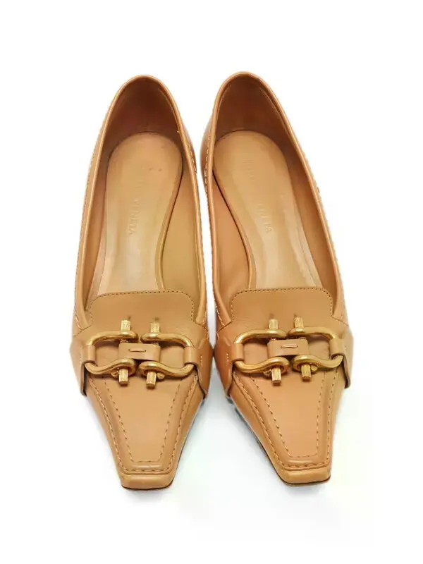 Bottega Veneta Madame Leather Pumps
