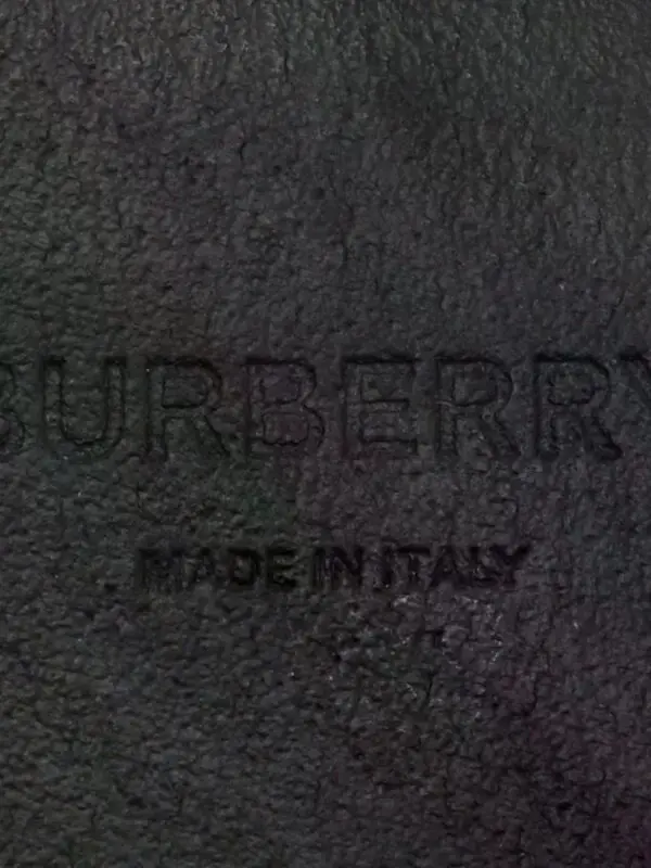 Burberry Rectangular Buckle Leather Belt