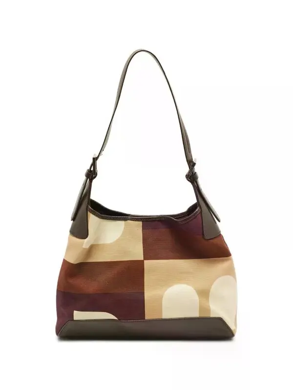 Bally Color Block Shoulder Bag