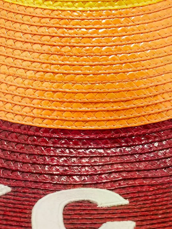 Gucci Logo Straw Hat