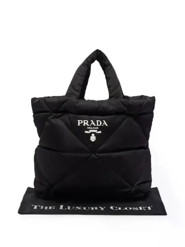 Prada Quilted Re-nylon Tote Bag