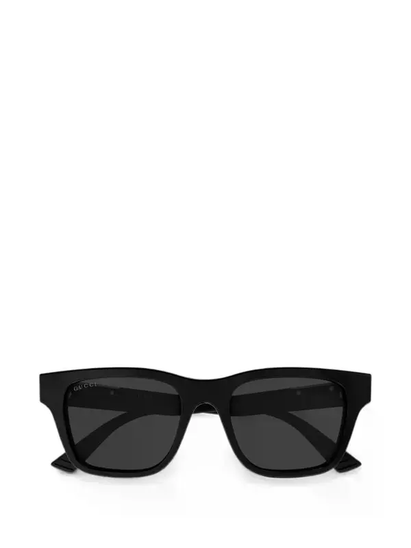 Gucci Web-stripe Square-frame Sunglasses