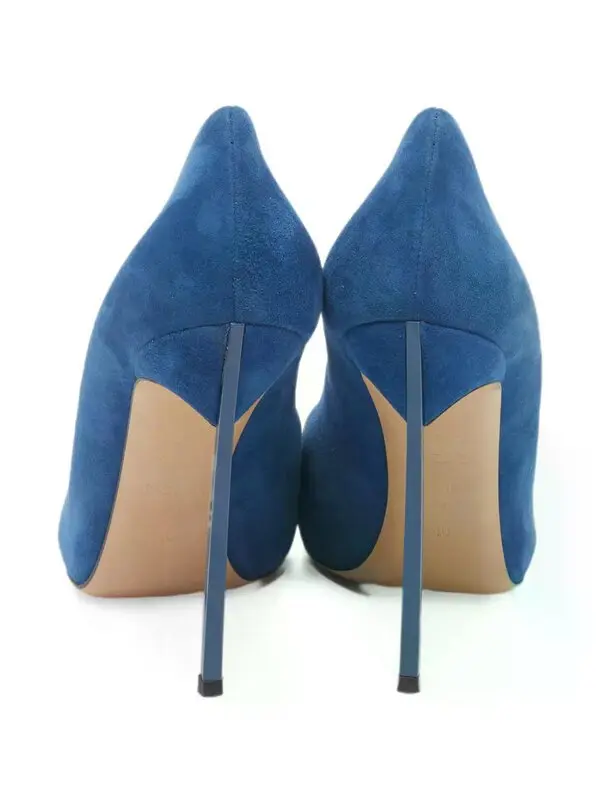 Casadei Blade Suede Pumps