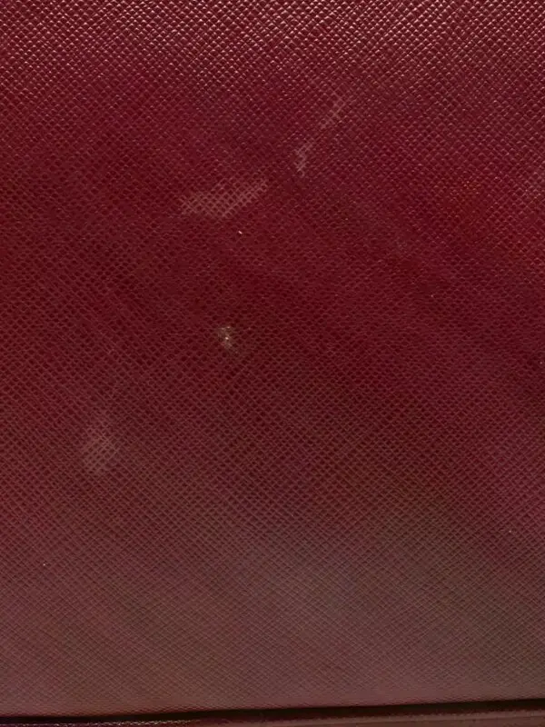 Prada Saffiano Lux Double Zip Tote Bag