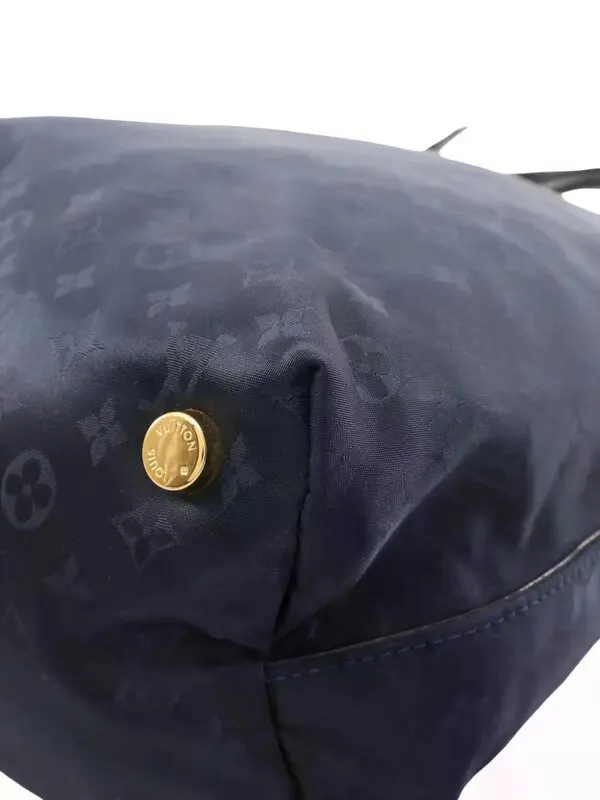 LOUIS VUITTON Monogram Nylon Lockit Vertical Mm Tote Bag