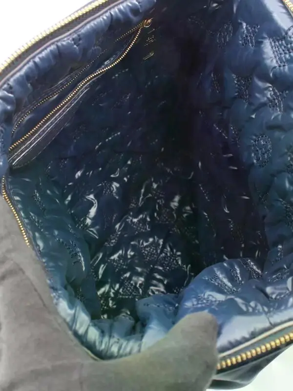 LOUIS VUITTON Monogram Nylon Lockit Vertical Mm Tote Bag