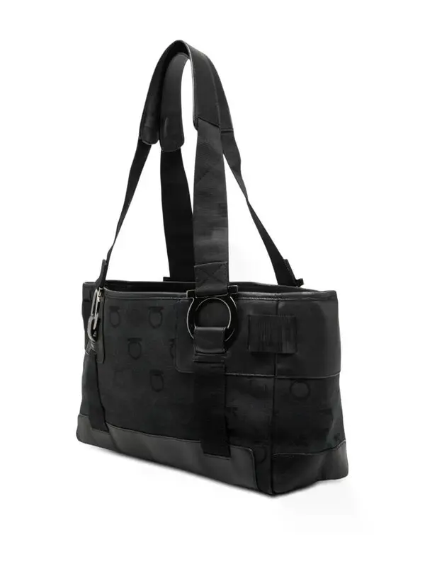 FERRAGAMO 2010-2026 Gancini Canvas Tote Bag