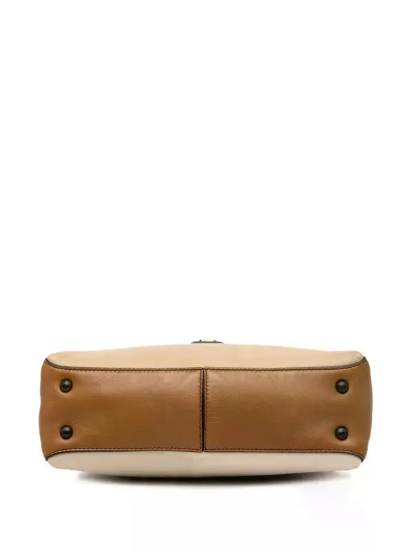 Bottega Veneta Small Tricolor Nappa Piazza Top Handle Satchel