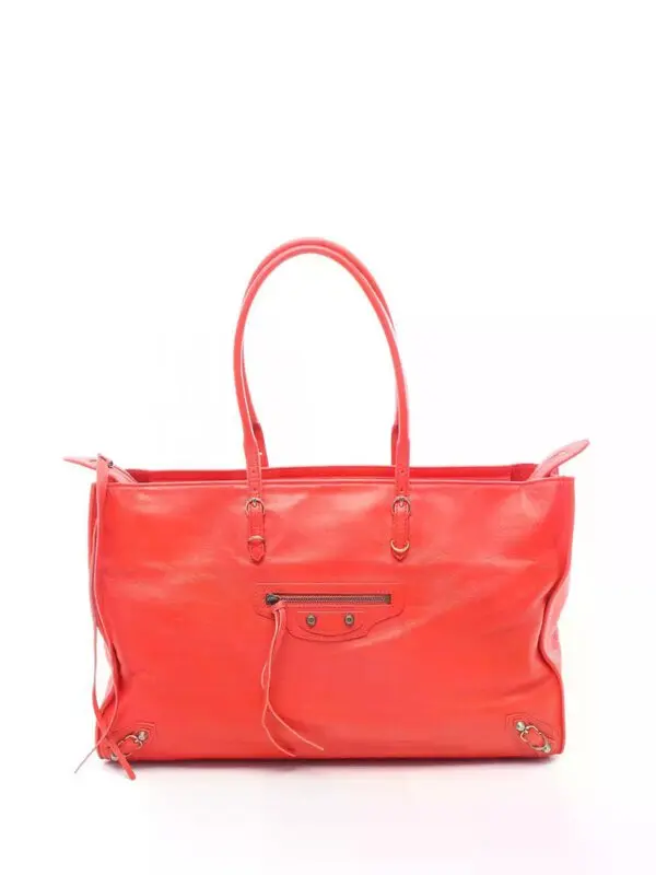 Balenciaga 2010-2026 Leather Papier Tote Bag