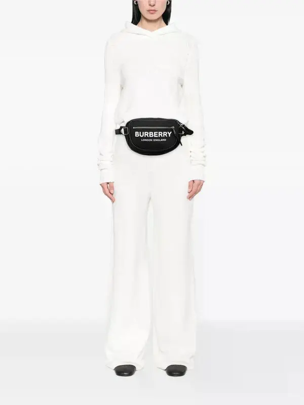 Burberry 2018-2023 Nylon Logo Cannon Belt Bag - Black