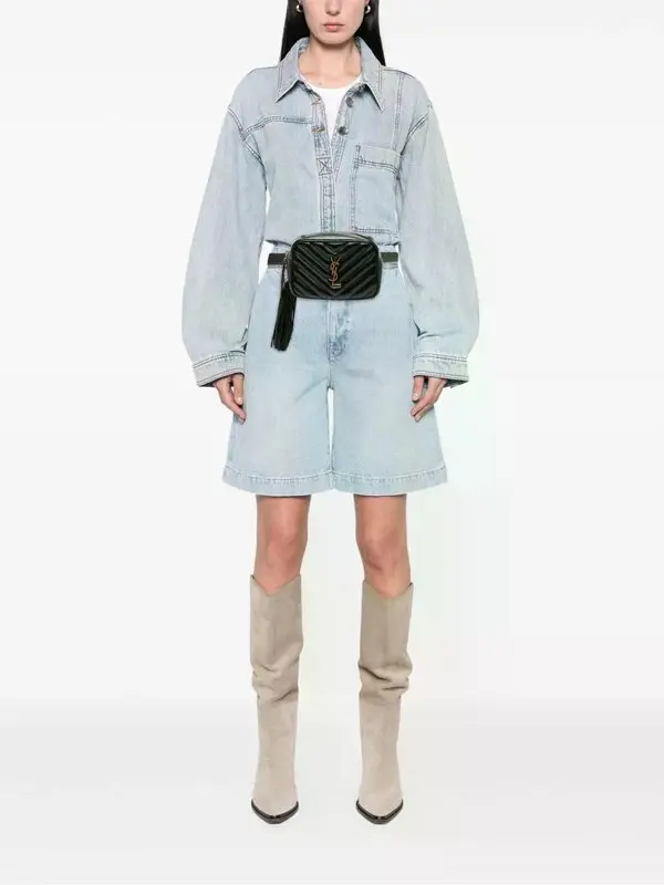 Saint Laurent Monogram Tassel Lou Belt Bag