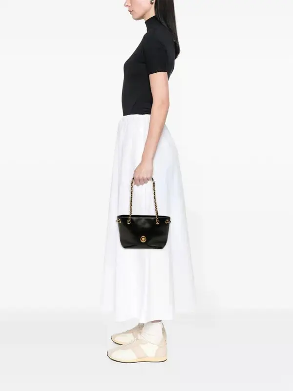 Versace 2010-2026 Leather La Medusa Shoulder Bag