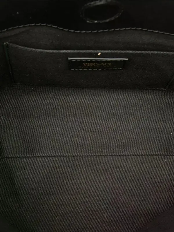 Versace 2010-2026 Leather La Medusa Shoulder Bag