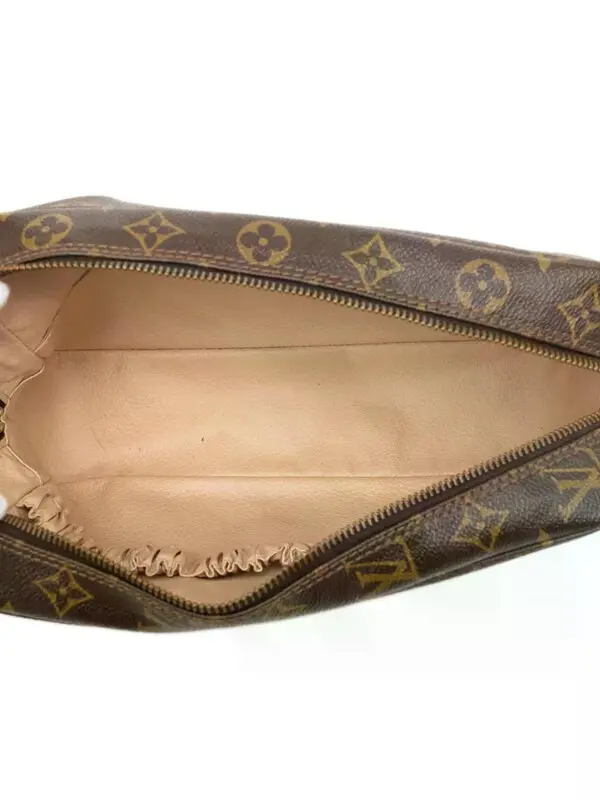 LOUIS VUITTON Monogram Canvas Trouse Toilette 28 Clutch Bag - Brown