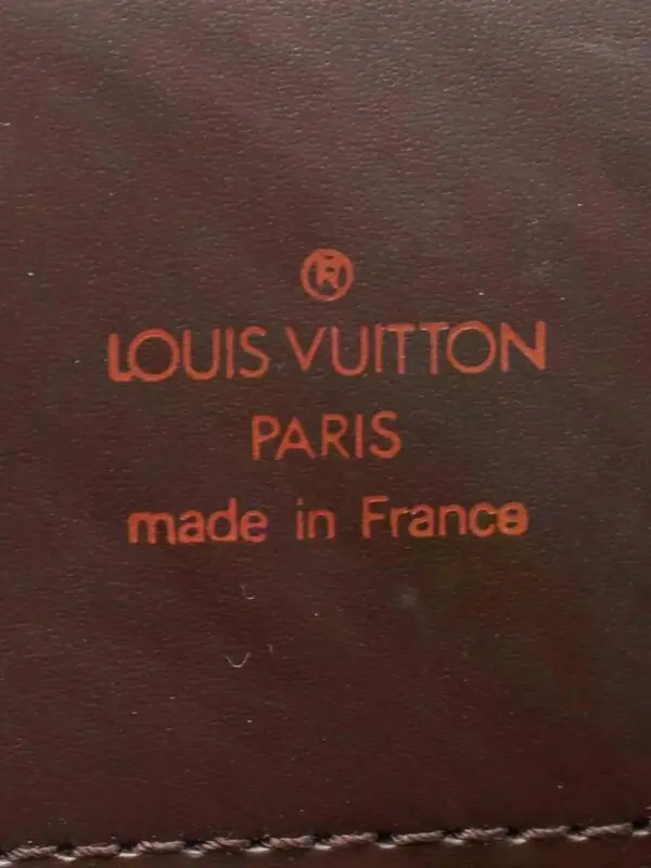 LOUIS VUITTON 1998 Damier Ebene Broadway Satchel