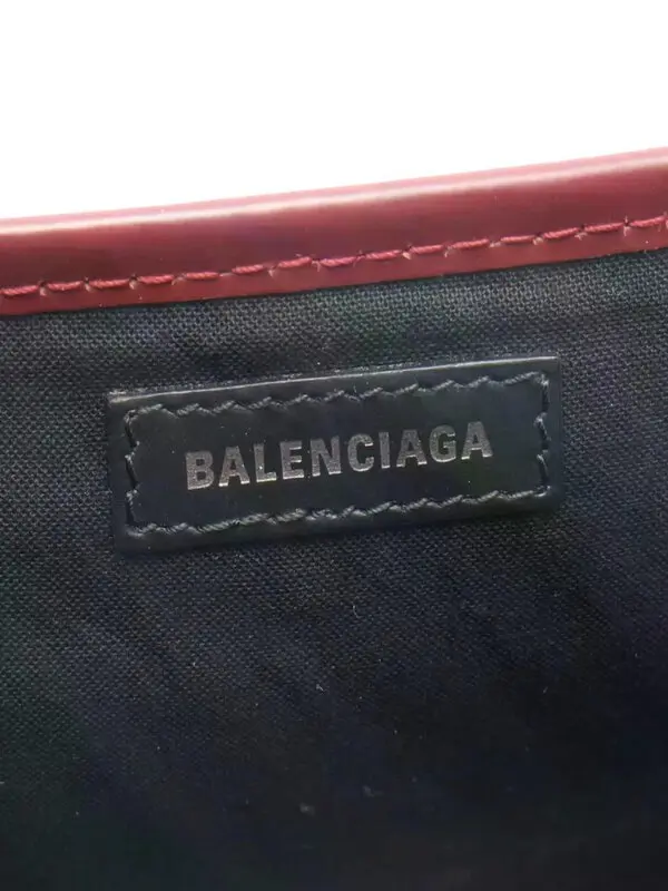 Balenciaga 2010-2016 Canvas Navy Cabas S Tote Bag