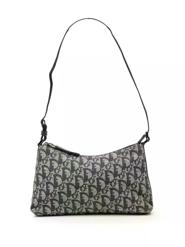 Dior 2002 Oblique Canvas Shoulder Bag