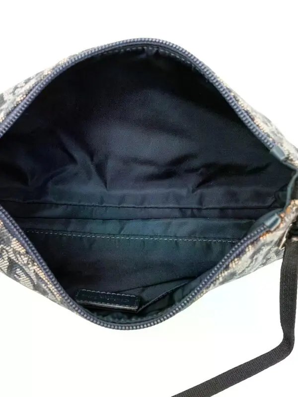 Dior 2002 Oblique Canvas Shoulder Bag