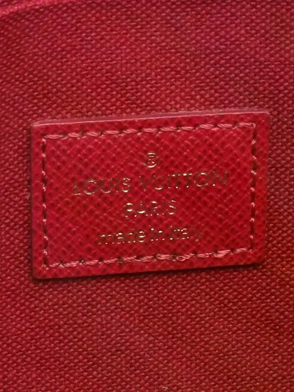 LOUIS VUITTON 2019 Monogram Pochette Felicie Crossbody Bag - Brown