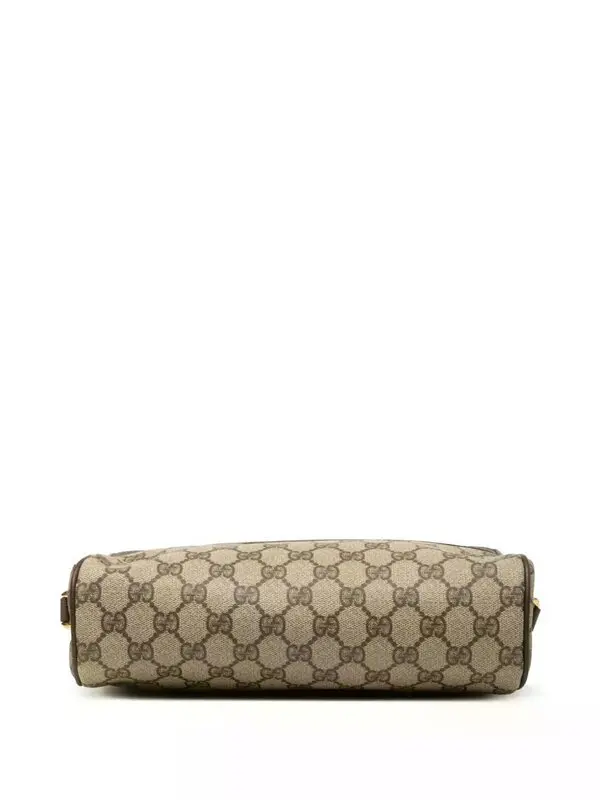 Gucci Gg Supreme Interlocking G Web Crossbody Bag