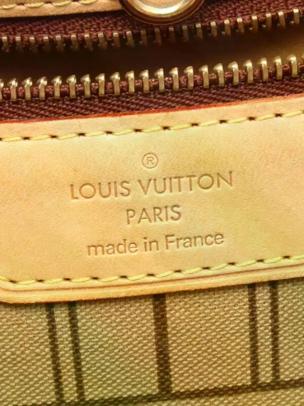 LOUIS VUITTON 2007 Monogram Neverfull Mm Tote Bag