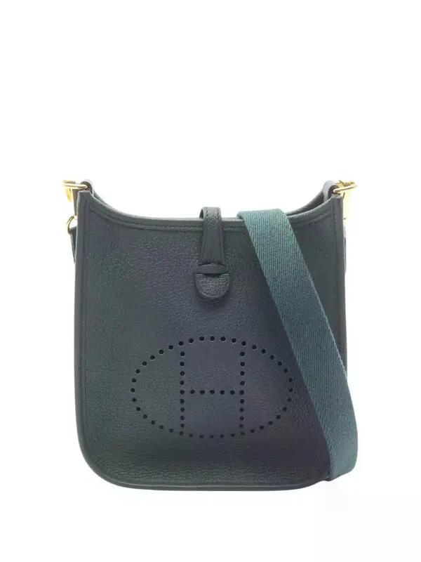 Hermès 2022 Clemence Evelyne 16 Amazone Crossbody Bag - Green