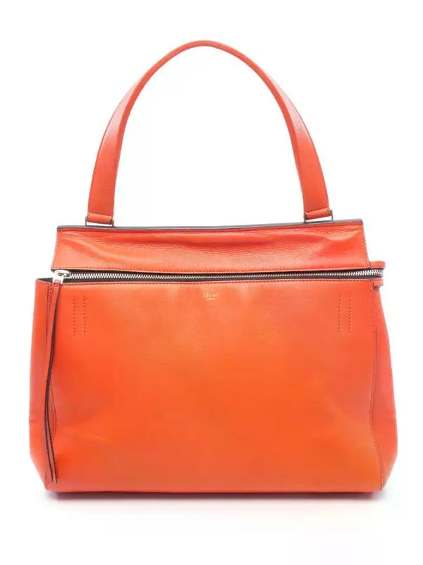Celine 2010-2026 Medium Leather Edge Handbag